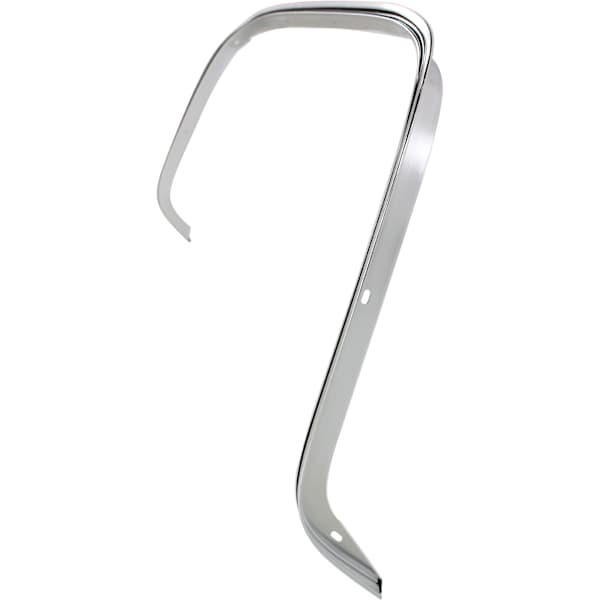 Replacement Rear, Driver and Passenger Side Fender Trim, Chrome, For ...