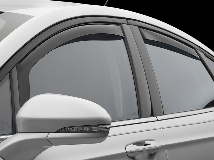 Weathertech 82732 Front and Rear Driver and Passenger Side Window Visor Smoke