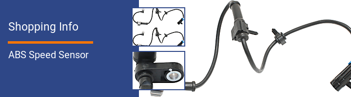 Car ABS Speed Sensors - Front, Rear, Left, Right from $13 | CarParts.com