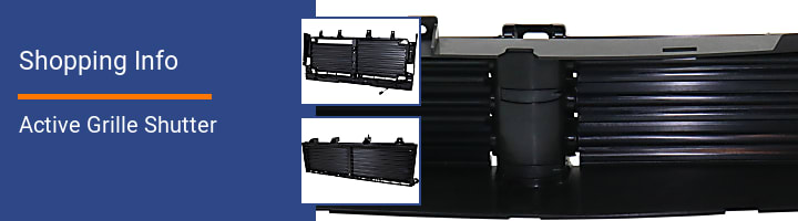 Car Active Grille Shutters Replacement from $103 | CarParts.com